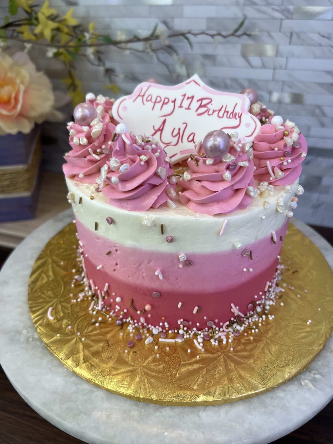 Glitz and Glam Birthdays | Monzù Bakery & Custom Cakes