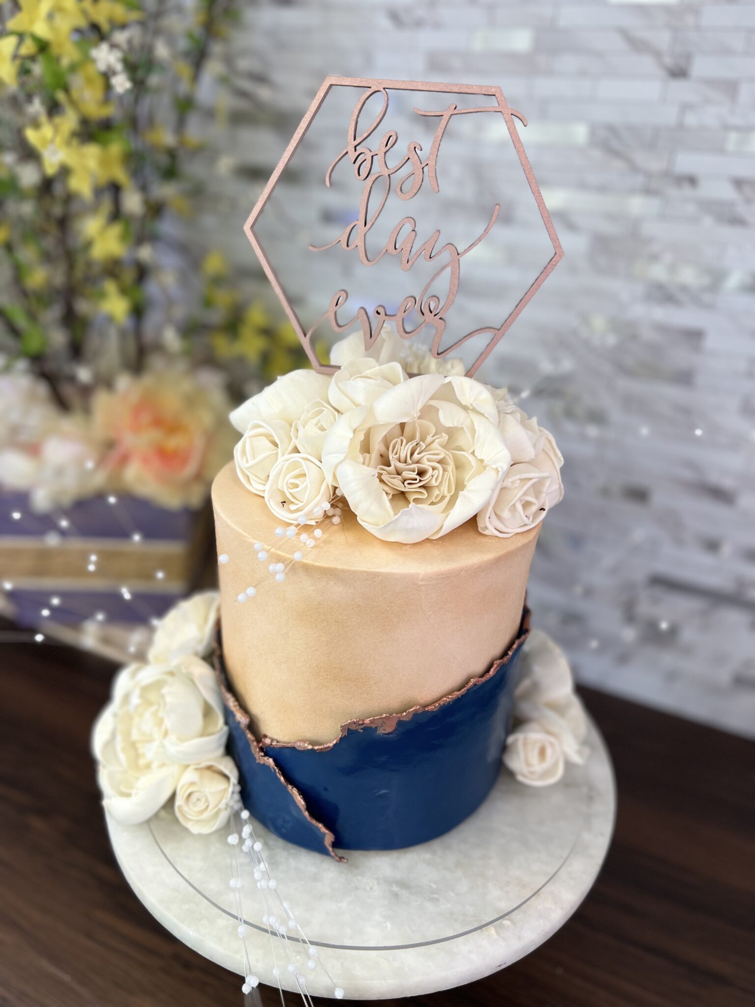 Buttercream & Fondant Wedding Cakes | Monzù Bakery & Custom Cakes