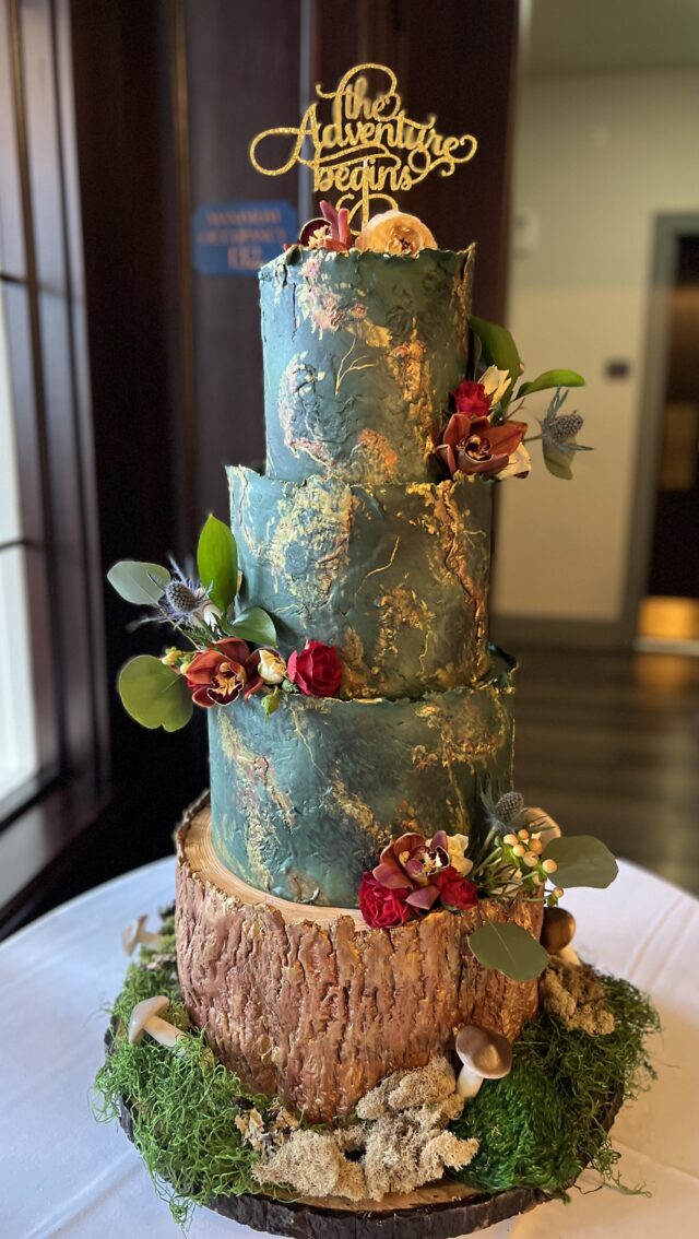Fondant Wedding Cakes | Monzù Bakery & Custom Cakes