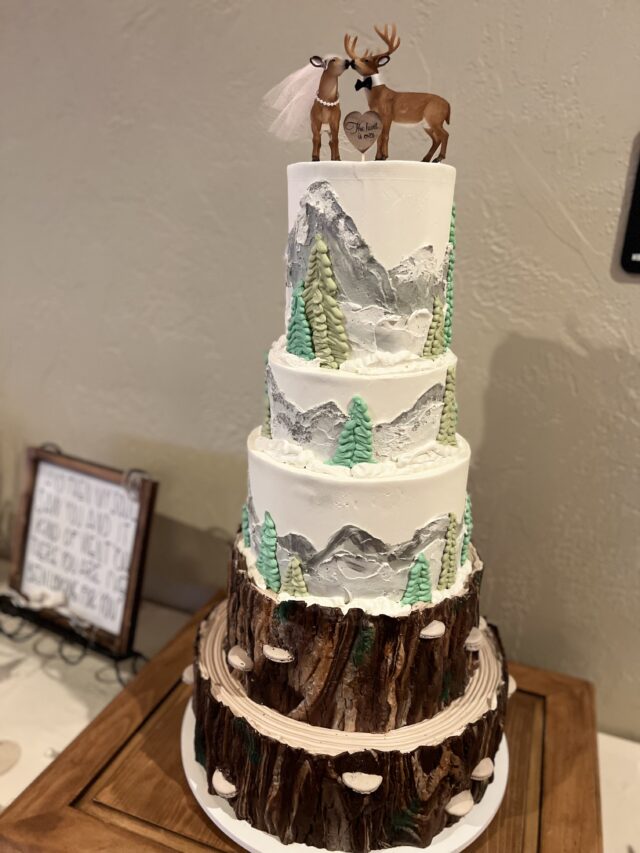Themed Wedding Cakes – Monzu Bakery of Green Bay, WI