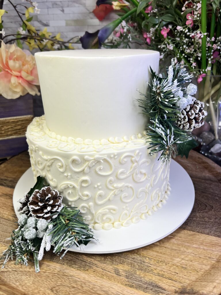 Buttercream Wedding Cakes – Monzu Bakery of Green Bay, WI